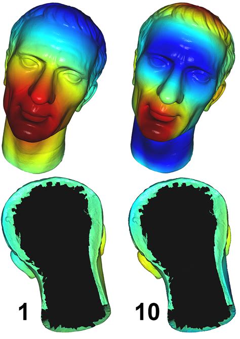 the first left and tenth right eigenfunction of the laplacebeltrami download scientific