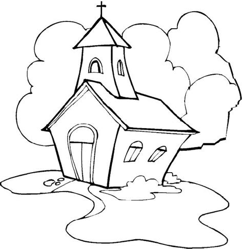 57 Desenhos De Igreja Para Imprimir E Colorir Pintar