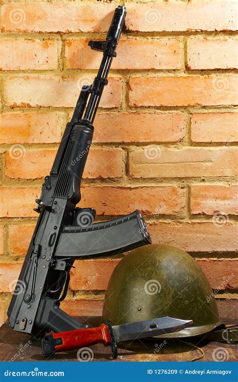 Kalashnikov Automatic Stock Image Image Of Iraq Action 1276209