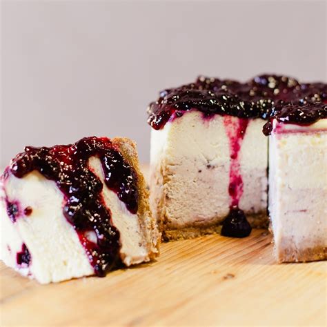 Montana Huckleberry Cheesecake By Elle S Belles Bakery Goldbelly