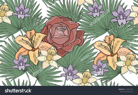 Vector Flowers Patron Over 631 Royalty Free Licensable Stock