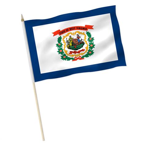 Stock Flagge West Virginia Premiumqualität 9 95