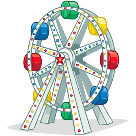 Cartoon Ferris Wheels Ferris Wheel Clipart Wheels Clipartix