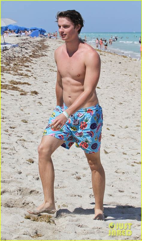 Patrick Schwarzenegger Shirtless Fun In The Sun Patrick