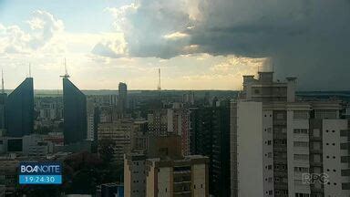 Boa Noite Paran Domingo De Chuva Em Cascavel Globoplay