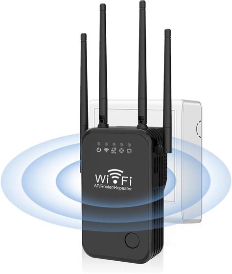 Répéteur WiFi 300Mbps Amplificateur WiFi Puissant 300M Amplificateur de