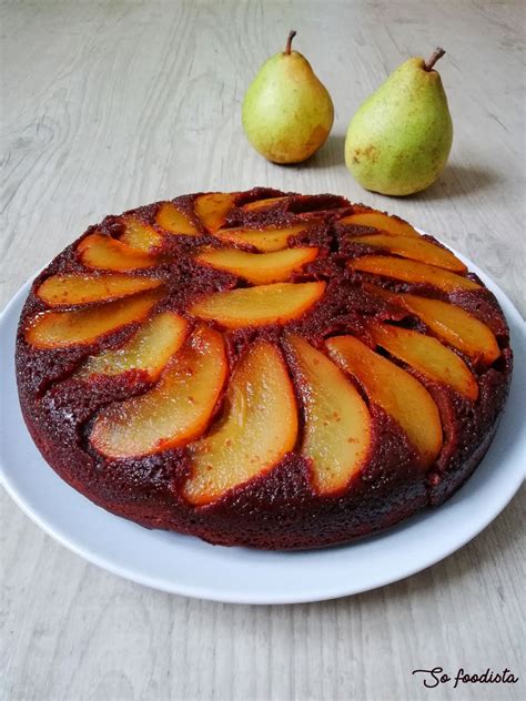 La Recette Du G Teau Renvers Aux Poires Chocolat Et Caramel Facile