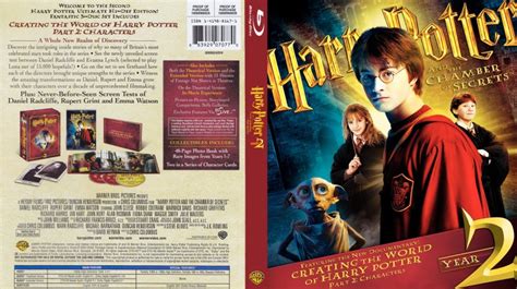 Harry Potter And The Chamber Of Secrets Movie Blu Ray Custom Covers