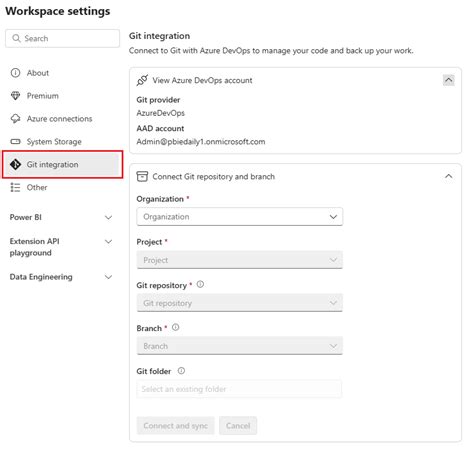 Git を使用してワークスペースを管理します Microsoft Fabric Microsoft Learn