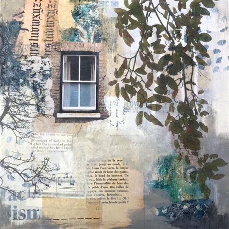Windows And Doors Series 4 By Lorraine Brown Mixed Media Art