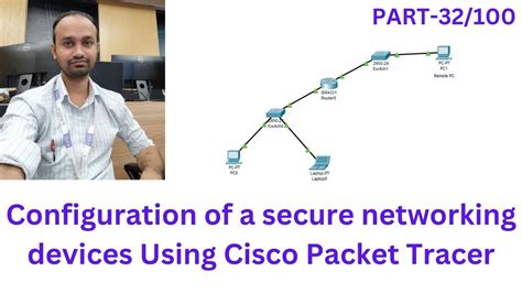 Configuration Of A Secure Networking Devices Using Cisco Packet Tracer
