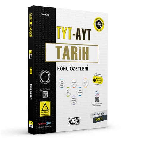TYT AYT TARİH Konu Özeti Üçgen Yayıncılık