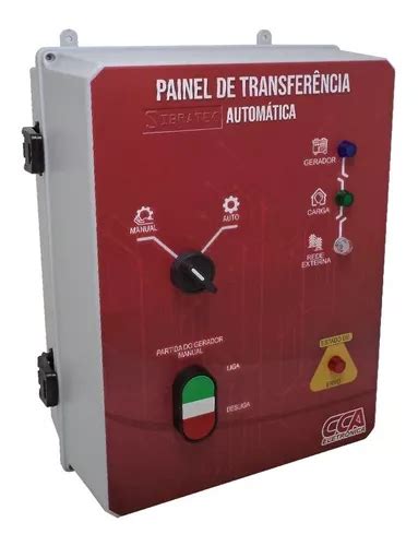 Quadro De Transferência Automática Qta 4 Polos 63a 220 380v
