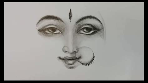 Sketch Devi Laxmi How To Draw Laxmi Devi Youtube