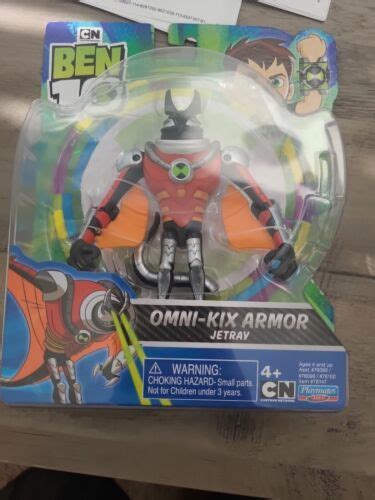 Ben Omni Kix Armor Jetray Action Figure Playmates Toys New