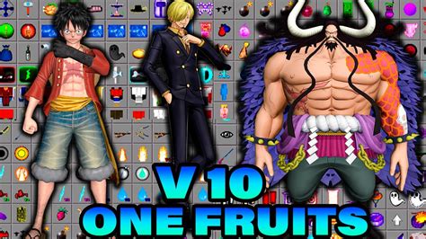 Nova Atualiza O Da Addon One Fruits V Novas Frutas E Roupas E