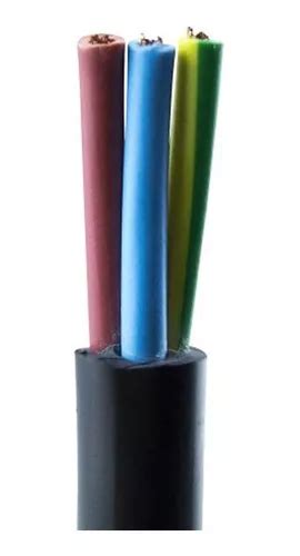 Cable Tipo Taller 3x10 Mm Normalizado Iram 3 X 10 X 100 Mts