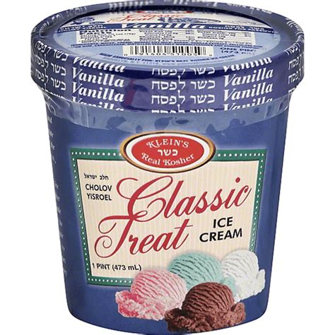 Kleins Ice Cream Classic Treat Vanilla Shop Foodtown