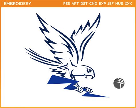 Air Force Falcons Secondary Logo 2022 College Sports Embroidery