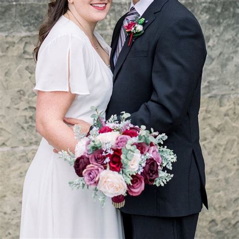 Wedding Bouquets Bridal Bridesmaids Bouquets Winter Wedding Etsy Navy