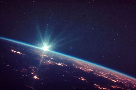Planeta Tierra En El Espacio Profundo Fondo De Pantalla Del Espacio