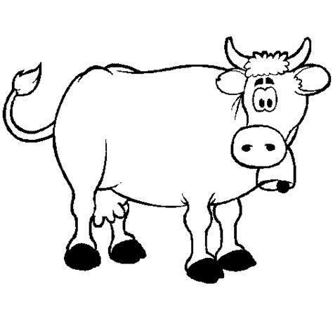Desenhos De Vacas Para Colorir Formando Alunos