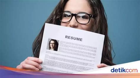Contoh CV Lamaran Kerja Yang Baik Dan Menarik Biar Auto Dilirik HRD