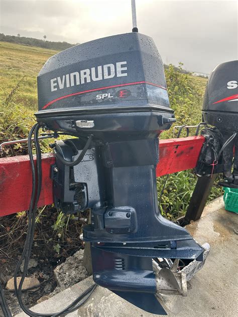 Evinrude 90 SPL 2 Stroke 20 Shaft Outboard Solid Running Motor C C