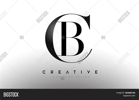 Cb Letter Design Logo Vector Photo Free Trial Bigstock