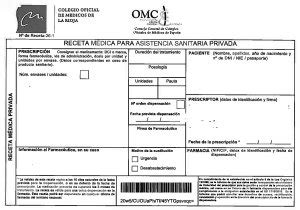 Convenio contra la falsificación de las recetas privadas