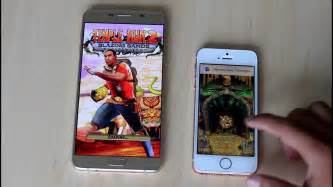 Speedtest Galaxy A9 Pro Vs IPhone SE YouTube