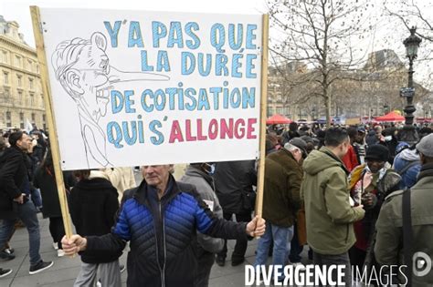 La Manifestation Contre La Reforme Des Retraites Paris Le11 02 2023
