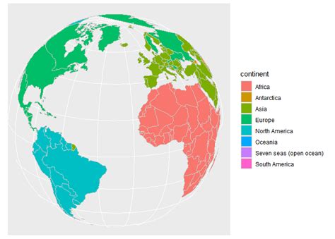 Orthographic Map Projection