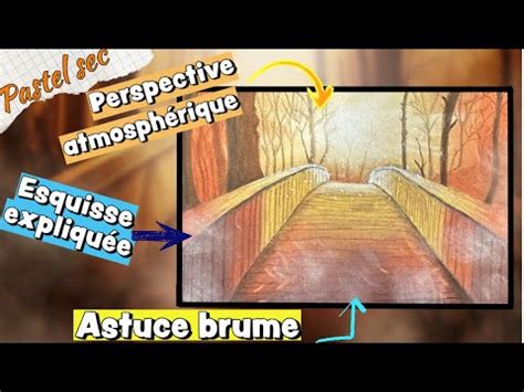 Peindre Une Perspective Atmospherique Dans Un Paysage D Automne Au