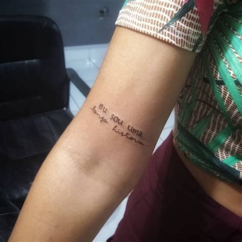 Eu sou uma longa história danieltattooing