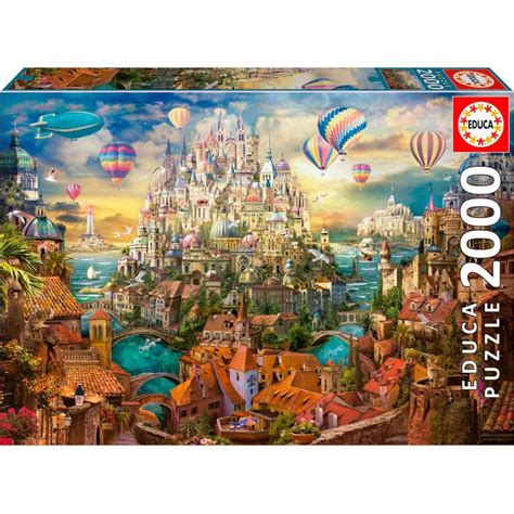Explora A Cidade Dos Sonhos Puzzle Educa Pe As