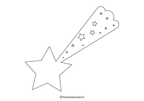 Disegni Di Stelle Da Stampare Colorare E Ritagliare PianetaBambini It