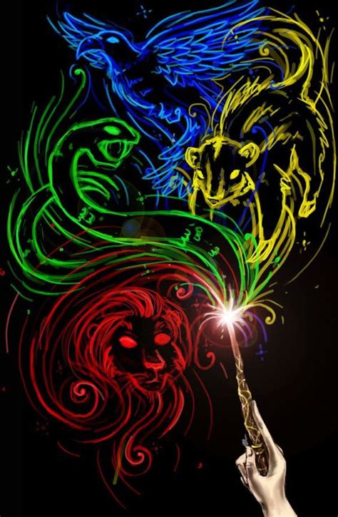 Casas de Hogwarts Harry Potter Imágenes Escudos y Más Oh My