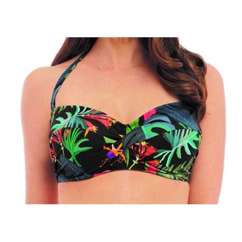 Haut De Maillot De Bain Bandeau Armatures Noir Fantasie Bain 3 Suisses