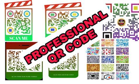 Create Professional Qr Code With Your Logo By Kuchtohai Fiverr