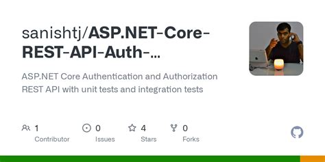 GitHub Sanishtj ASP NET Core REST API Auth Microservice ASP NET Core