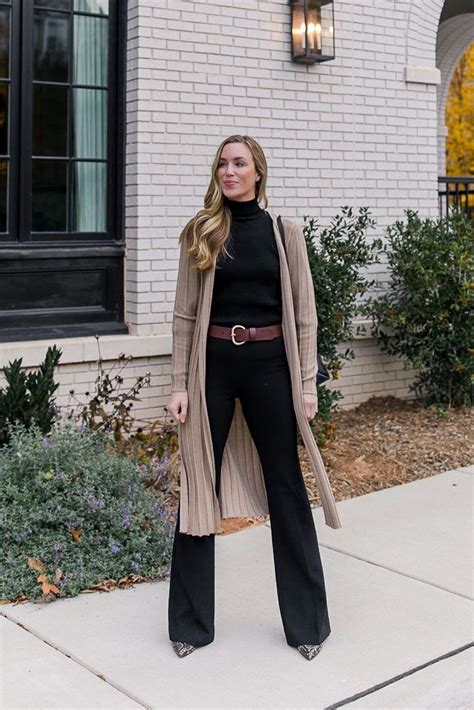 Cardigan And Wide Leg Jeans Google Search Long Cardigan Outfit