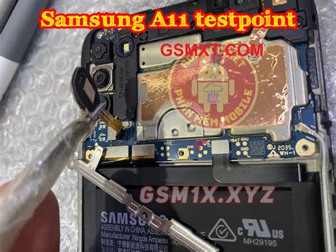 Samsung A11 Test Point EDL Remove Frp Unbrick GSMXT