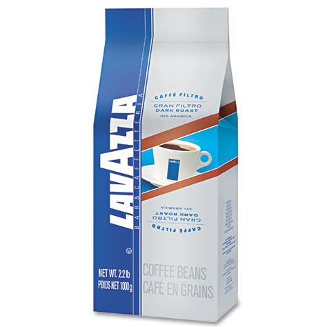 Lavazza Gran Filtro Dark Italian Roast Coffee Whole Bean 2 2 Lb Bag
