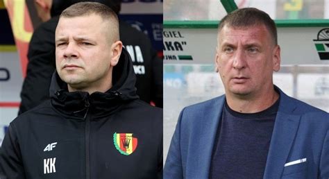Dwóch kandydatów na stanowisko trenera Korony Kielce Kamil Kiereś i