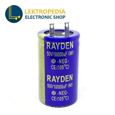 Jual Elco Uf V Rayden Kapasitor Uf Mikro V Volt Elko