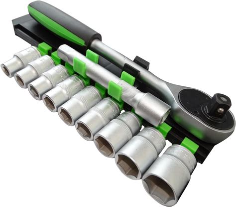 AERZETIX Jeu Ensemble Douilles clé à cliquet Compact 1 2 rallonge 12cm