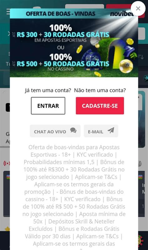 Como Criar Conta Na Novibet Betbola