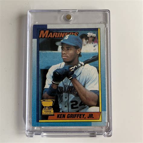 1990 Topps KEN GRIFFEY JR All Star Rookie 336 Bloody Scar MULTIPLE