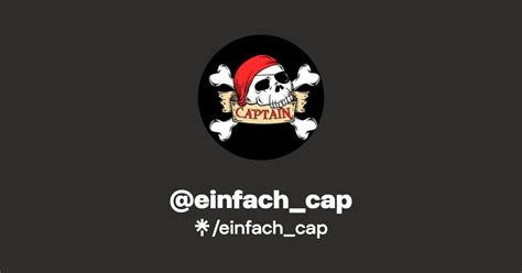 Einfach Cap Twitter Instagram Twitch Linktree